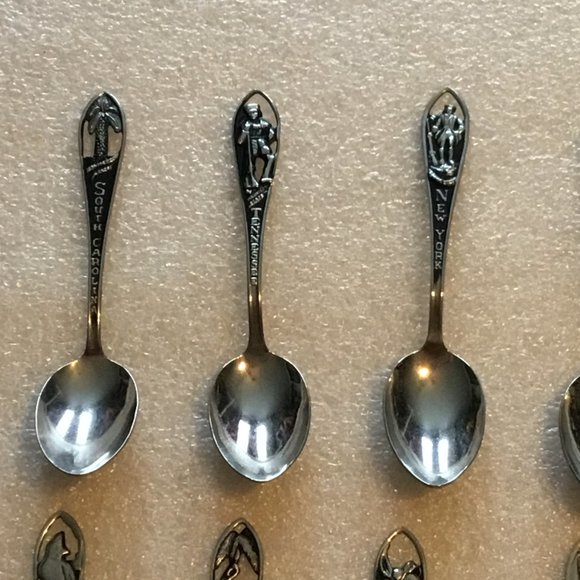 Accents | Lot Of 1 Shiny State Souvenir Spoons | Poshmark